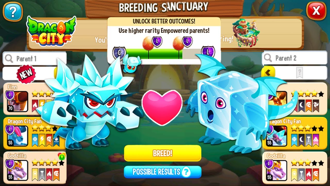 Ice Dragon Egg Dragon City