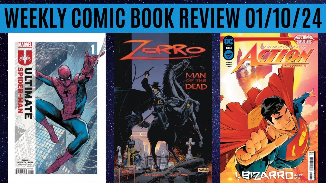 Weekly Comic Book Review 01/10/24 - YouTube
