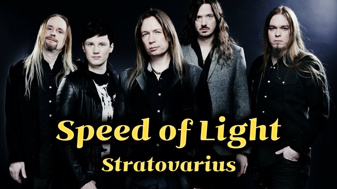 🎸Stratovarius-Speed of Light (big lyrics / 큰 가사) - YouTube