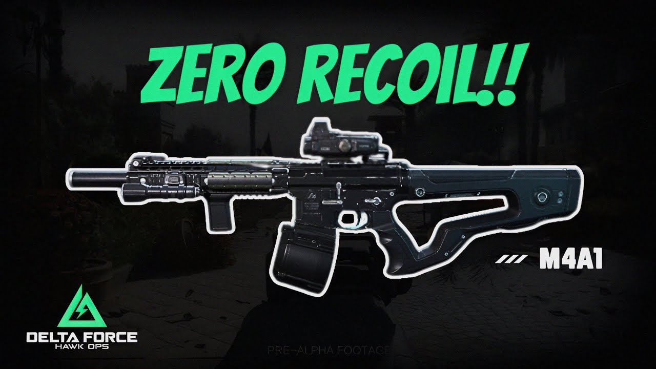 M4 Gun Recoil Control Attachments In Delta Force Hawk Ops - YouTube