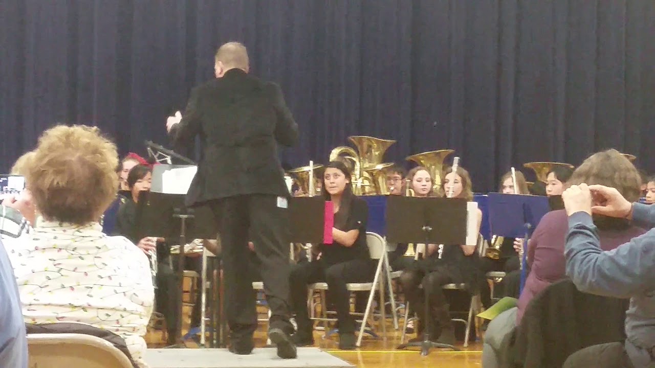 Jane Addams Junior High band concert - YouTube