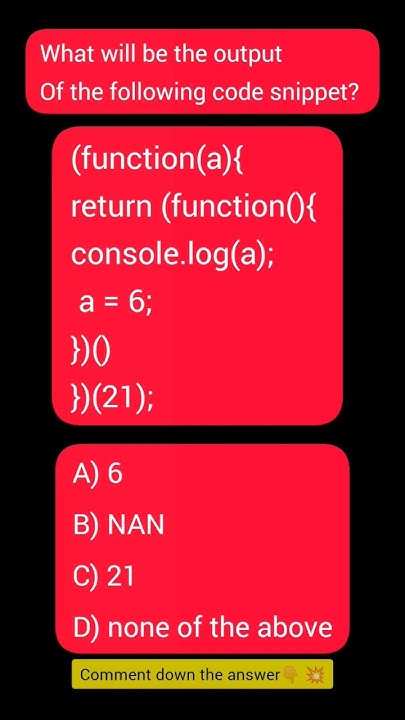 Comment Down The Answer👇 💥 Coding Code Javascript Trick Webdevelopment Tutorial Youtube