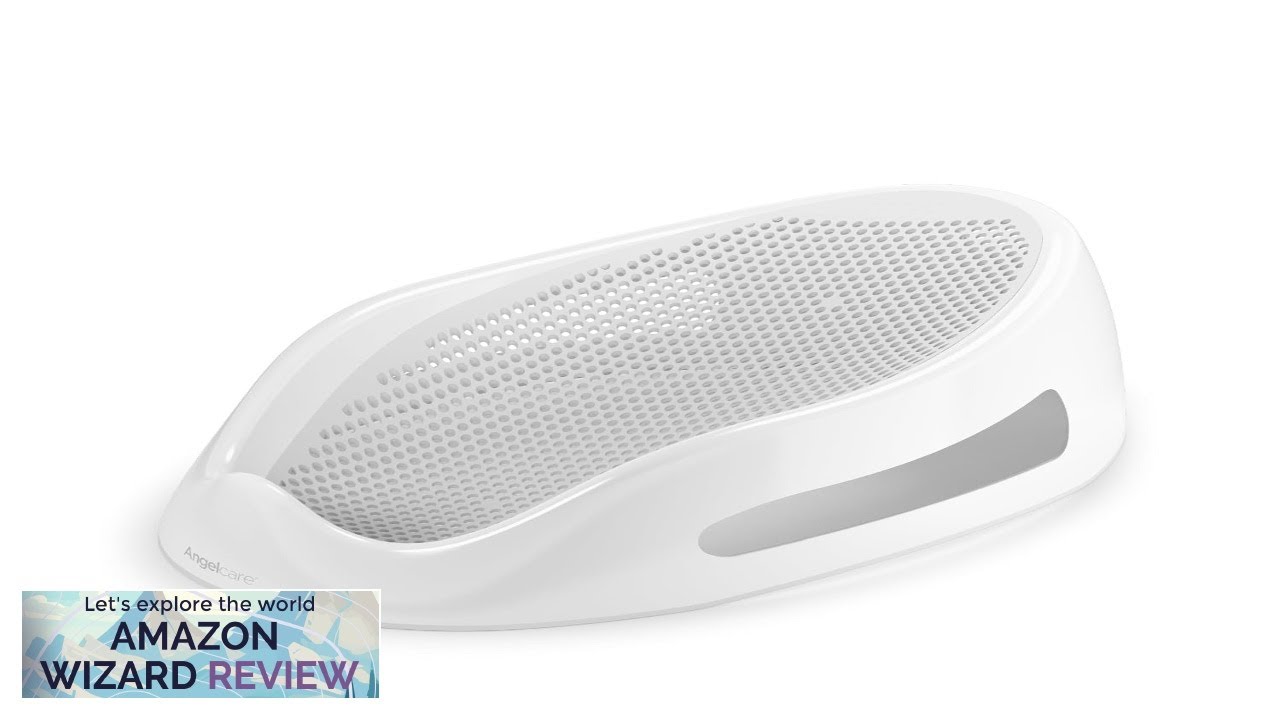Angelcare Baby Bath Support (Grey) Ideal for Babies Less Than 6 Review - YouTube