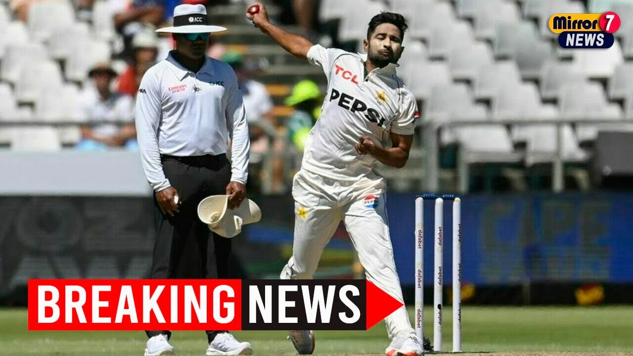Pakistan's Pace Struggles Exposed in Cape Town Showdown - YouTube