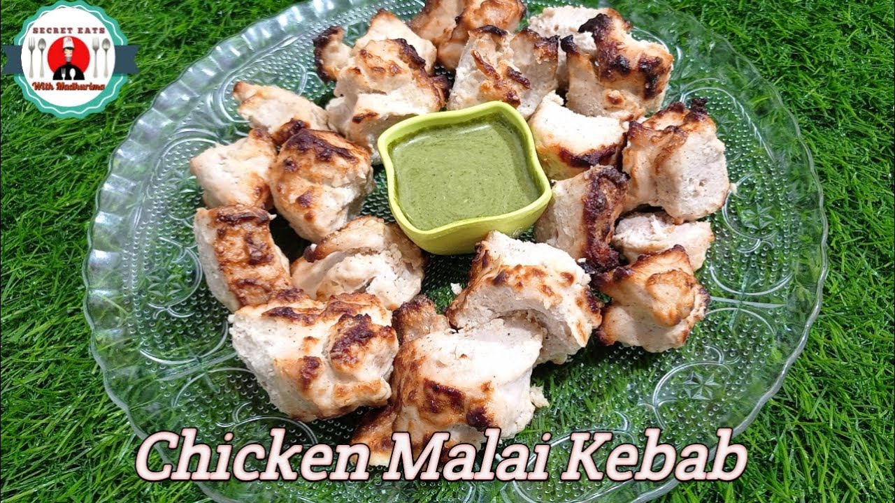 Chicken Malai Kebab | Chicken Malai Tikka in Pigeon OTG | Chicken ...