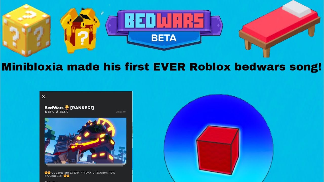 Minibloxia made the NEW BEST song on roblox bedwars - YouTube