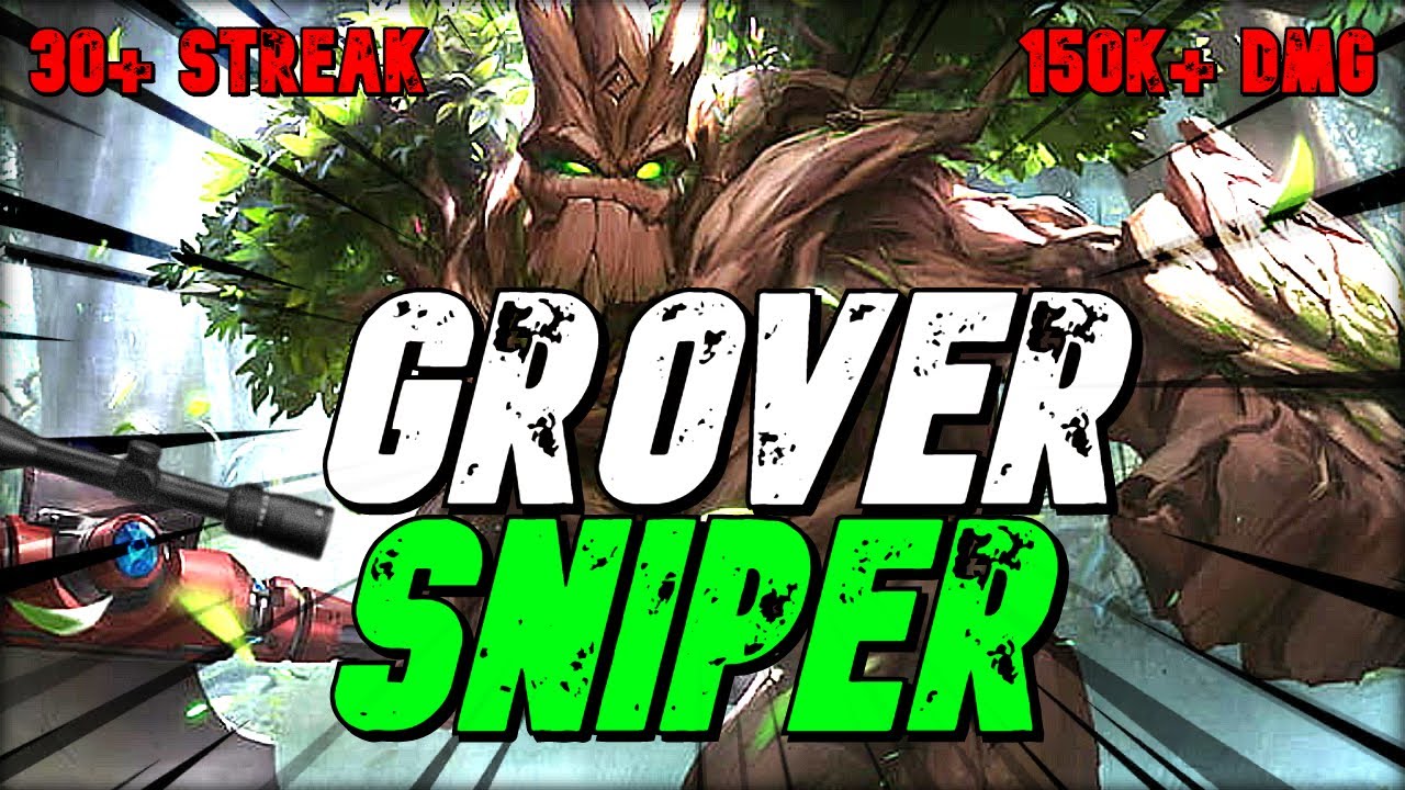 HEALER OR SNIPER?! (150k+) | Paladins Grover Gameplay - YouTube