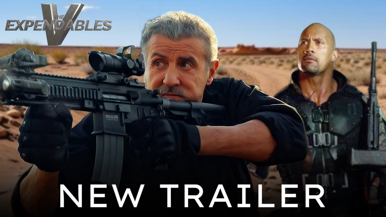 THE EXPENDABLES 5: A Christmas Story Trailer (HD) Dwayne Johnson ...