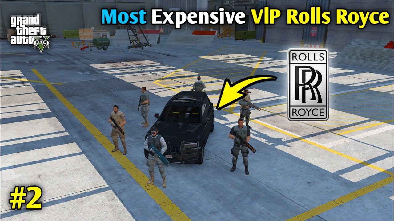 GTA 5 - Stealing World Most Expensive VIP Rolls-Royce Heist With ...