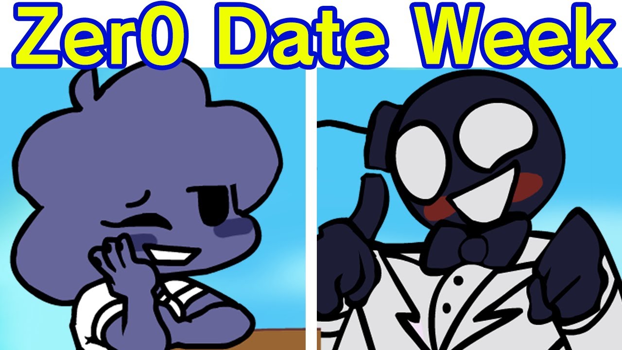 Friday Night Funkin' - Zer0 The Date FULL WEEK + Ending (FNF Mod/Hard ...