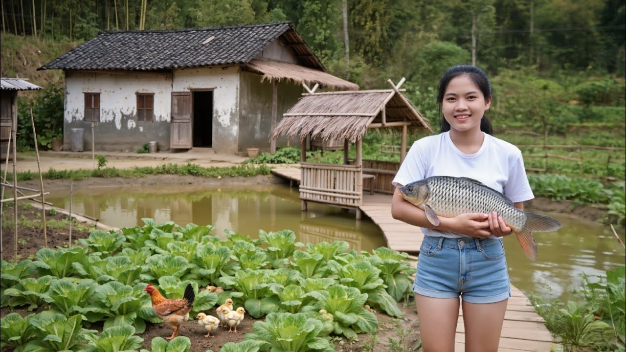 Girl Restores an Abandoned House into a Peaceful Shelter | Off Grid ...