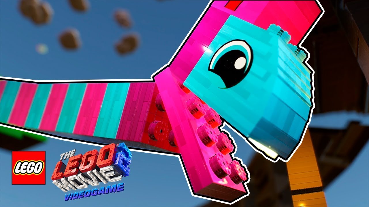 The LEGO Movie 2 Boss Battle – Invader Giraffe – Giant Alien Invader ...