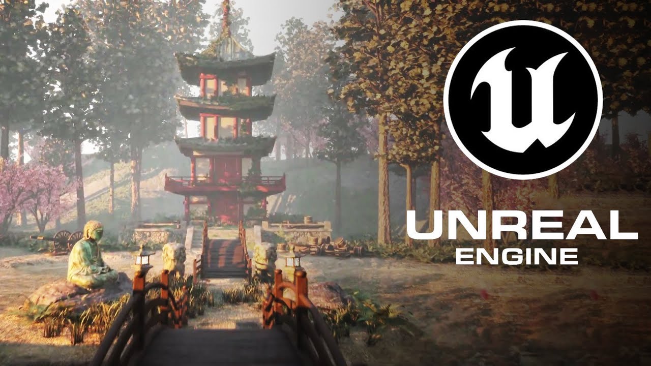 Serenity in Sakura: A Tranquil Japanese Environment in Unreal Engine 5 ...