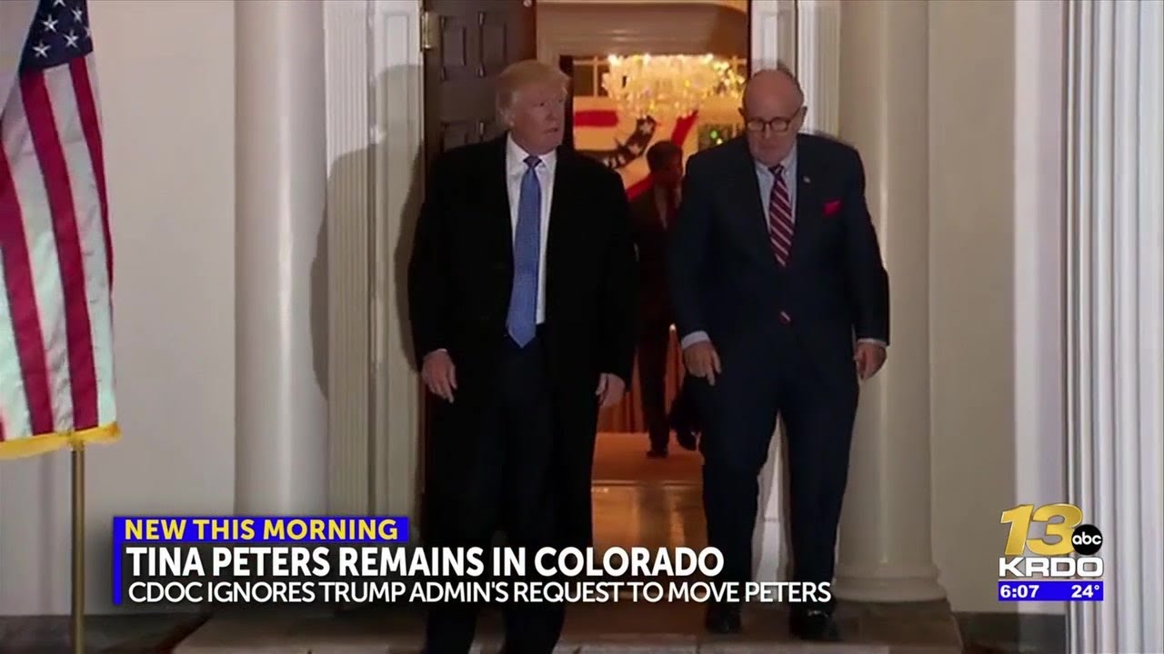 Colorado rejects federal push to transfer convicted clerk Tina Peters ...