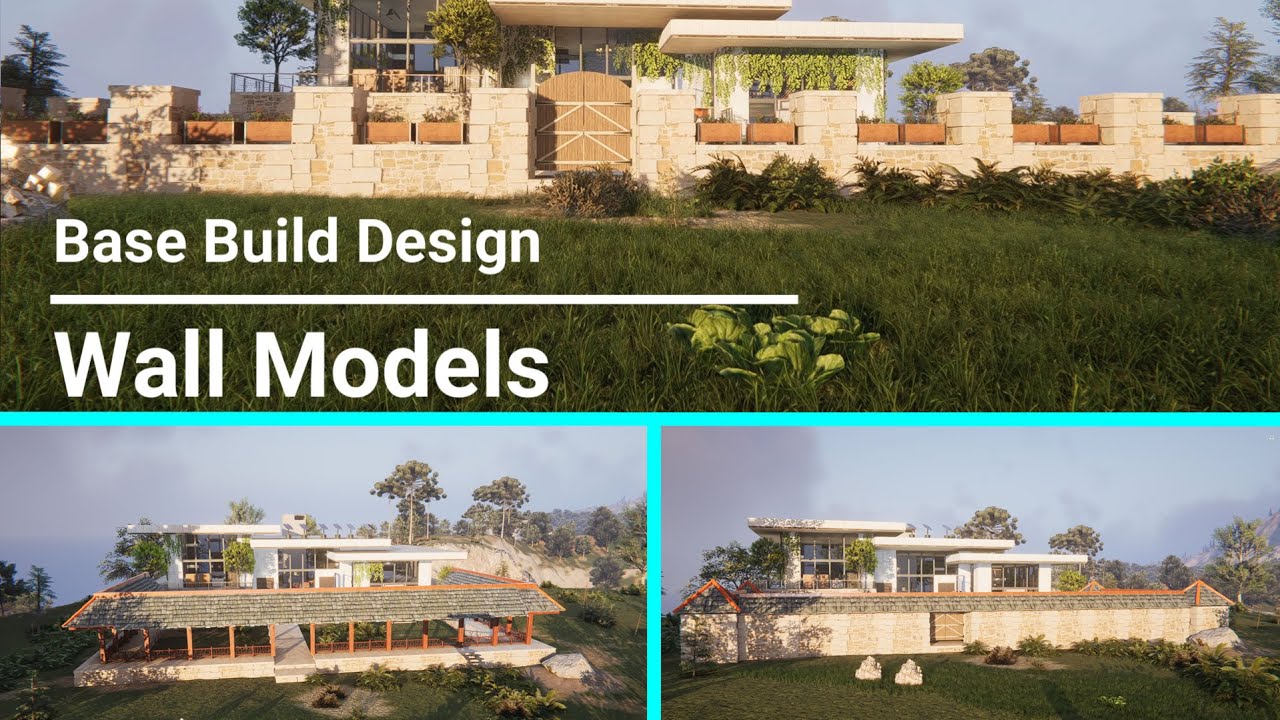 Once Human - Base build Design - Wall Models - YouTube