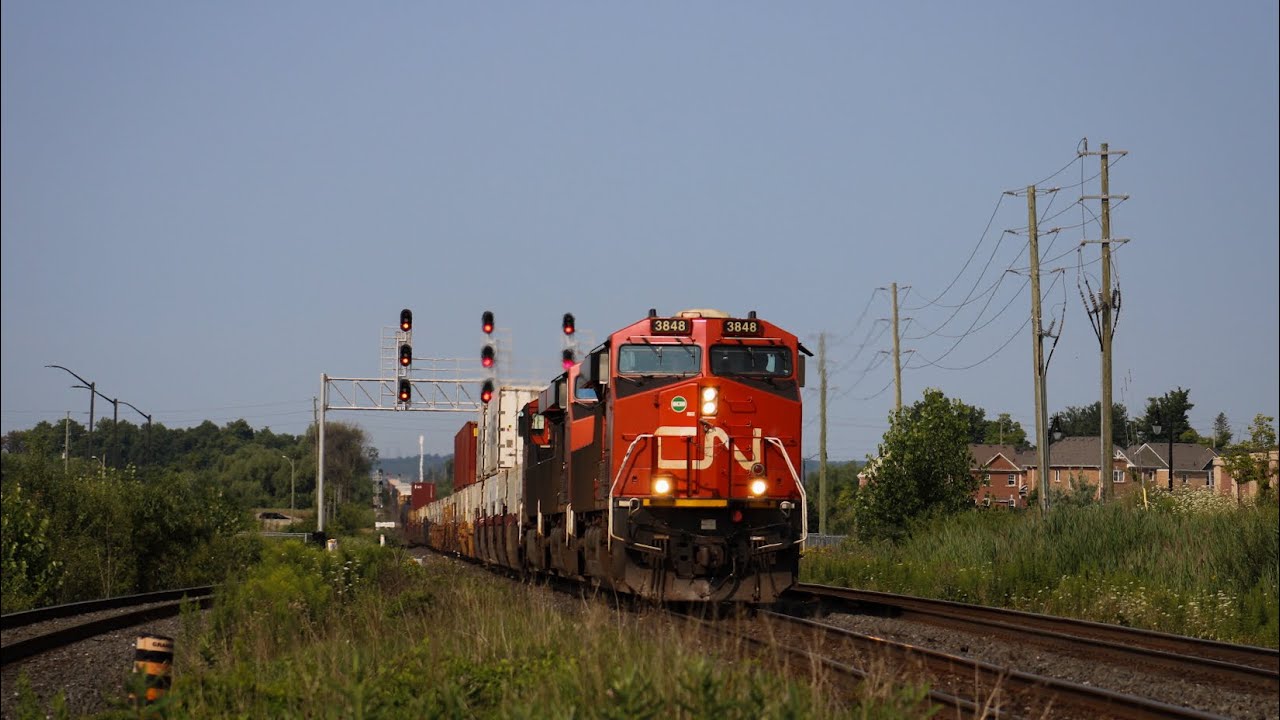 Railfan Rally! Railfanning the CN Halton Sub - YouTube