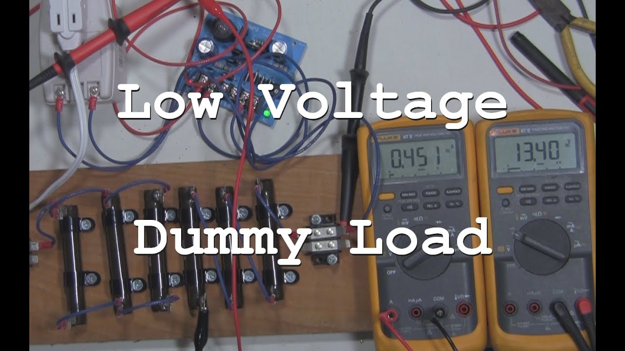 ACF 013: Low voltage power resistance substitution box / dummy load ...