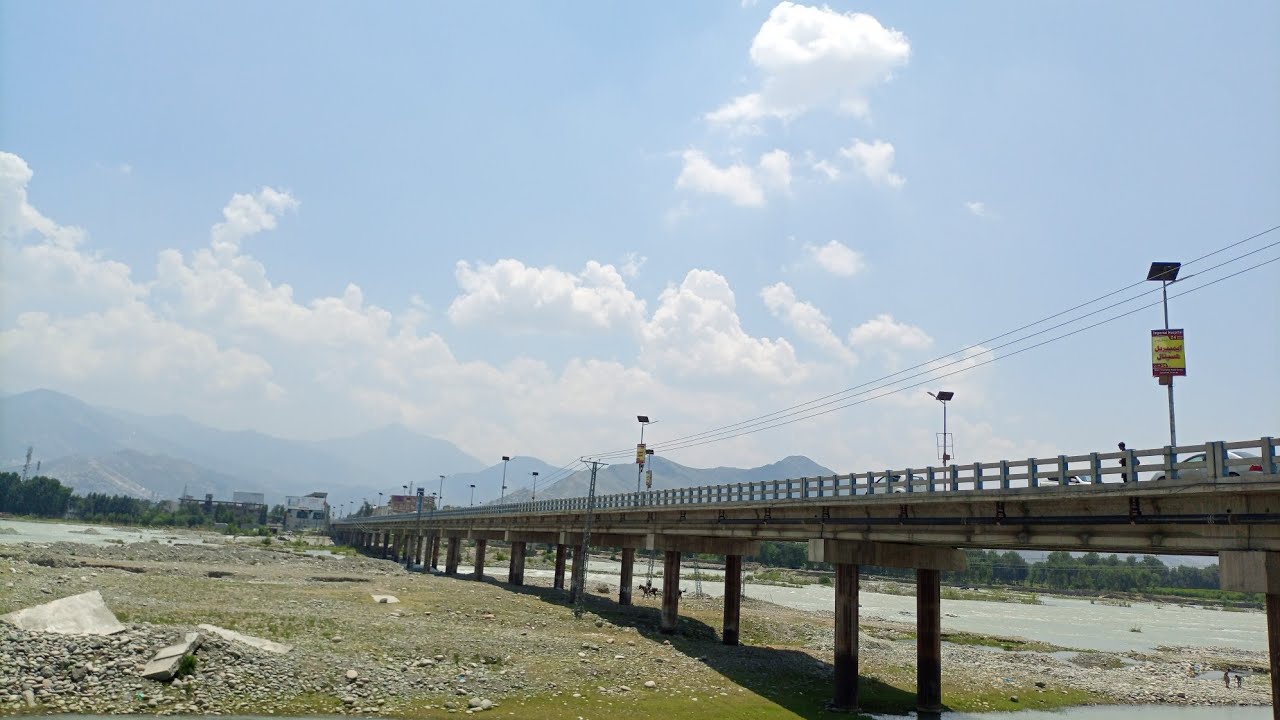 Ayub bridge Swat || Main bridge || Mingora City bridge || Swat River ...