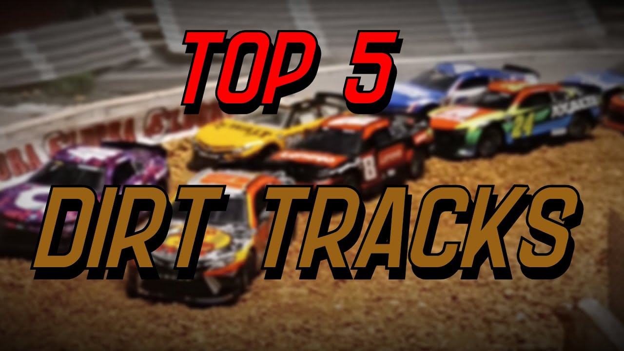 Top 5 NASCAR Stop Motion DIRT TRACKS! - YouTube