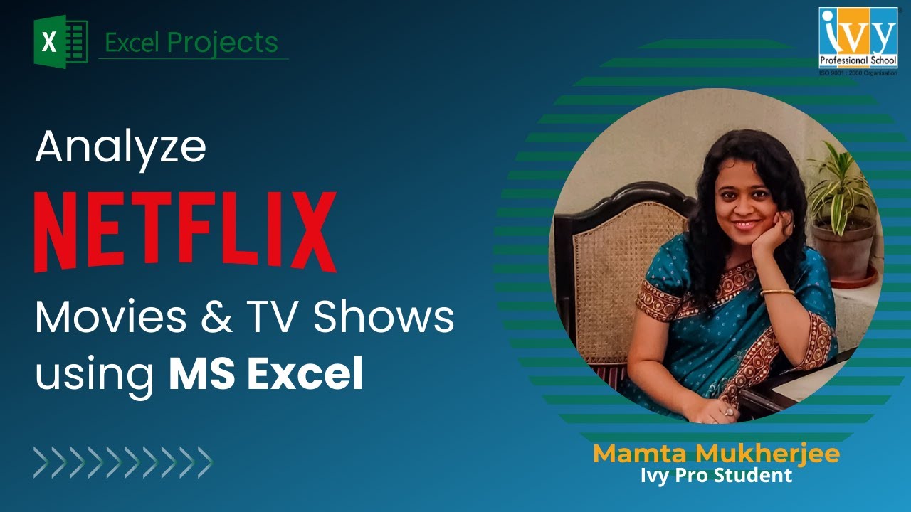 MS Excel Project on Netflix Movies & TV Shows | Data Analysis using ...