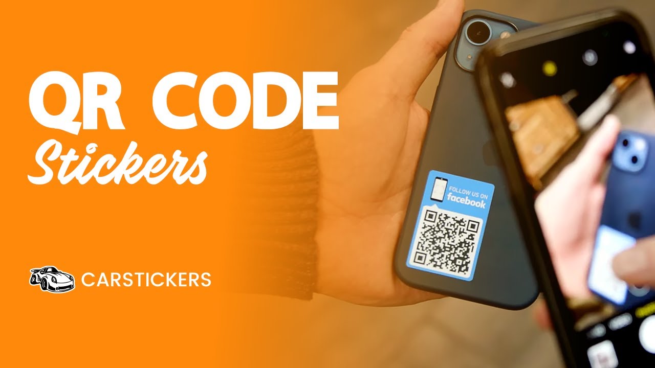 QR Code Stickers, Labels, Decals, Brochures, and More - YouTube