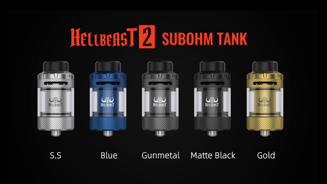 Hellvape Hellbeast 2 Subohm Tank Clearomizer at FastTech.com - YouTube