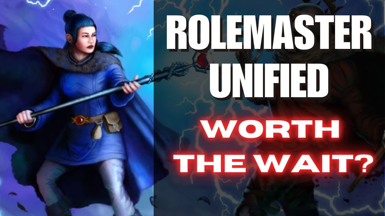 Rolemaster Unified Character Generation - YouTube