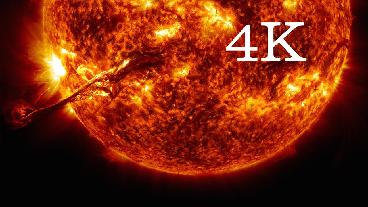 The Sun, Stunning 4K Closeup - YouTube