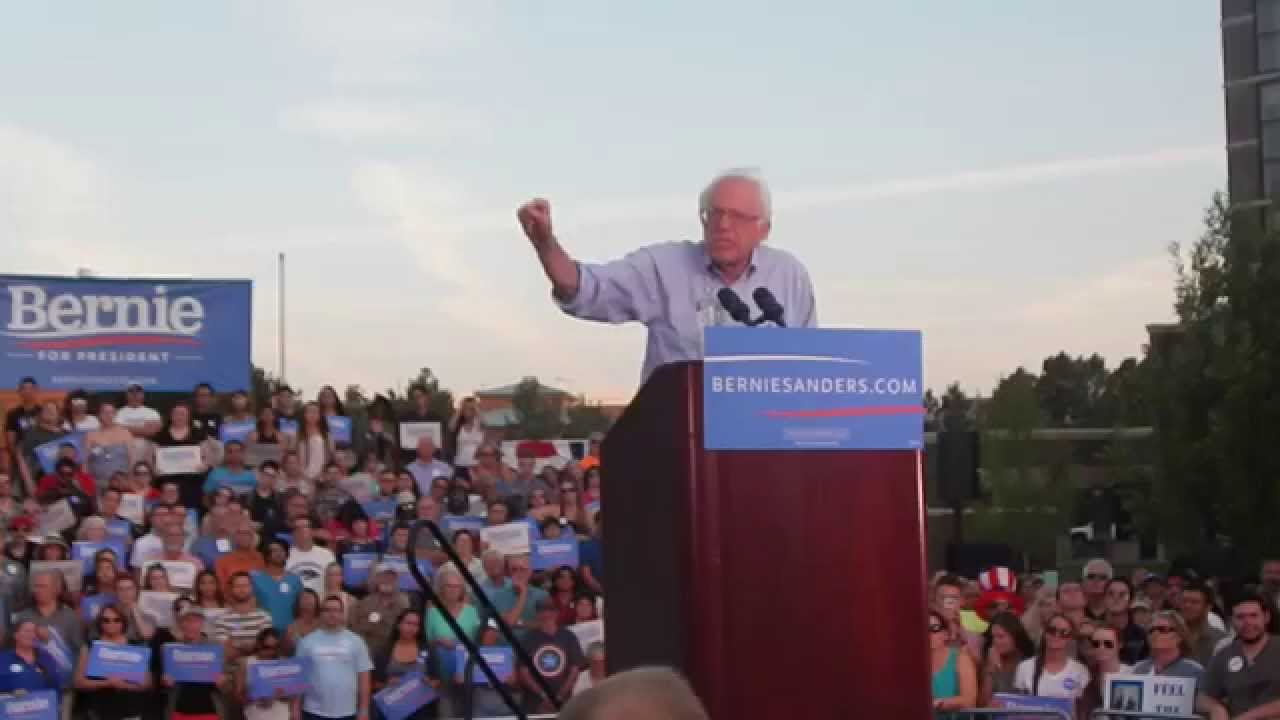 Bernie Sanders Reno, Nevada Rally August 18th 2015 - YouTube