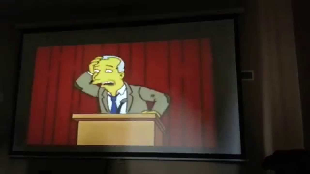 Simpsons Ray Patterson 2 francais quebec - YouTube