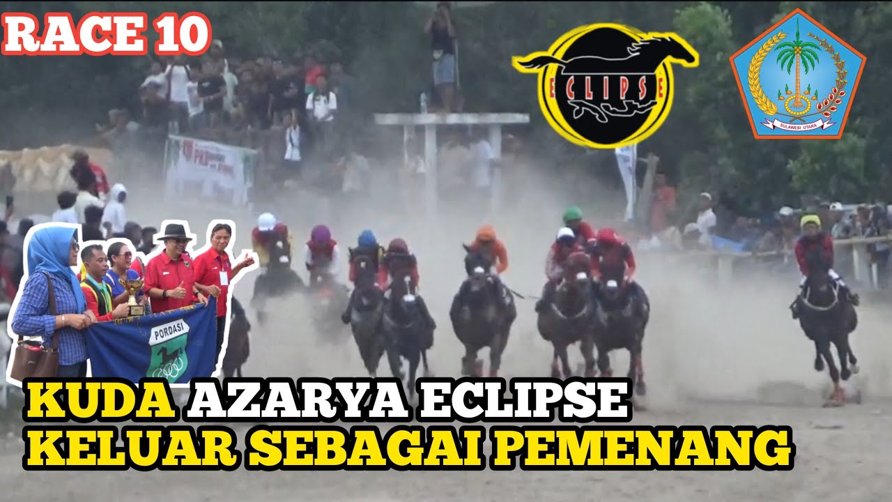 Kelas 4TH A/B 2.000M FINAL KEJURNAS SERI SATU SAWAHLUNTO Kuda AZARYA ECLIPSE KELUAR SEBAGAI ...