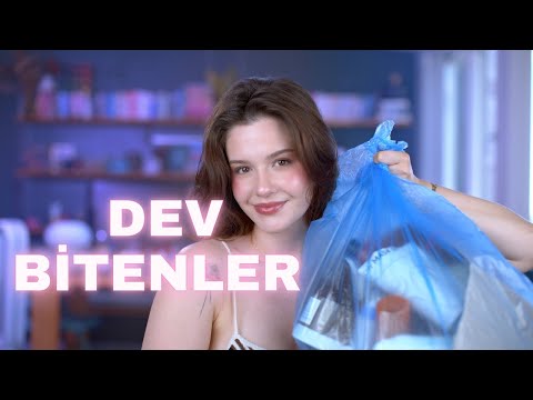 DEV BİTENLER 🗑️ | Hangi Ürünleri Tekrar Alırım? (Kore Cilt Bakımı, Saç ve Makyaj Favorileri)