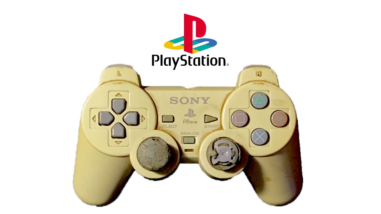 Restoring MISTREATED PS1 Controller - YouTube