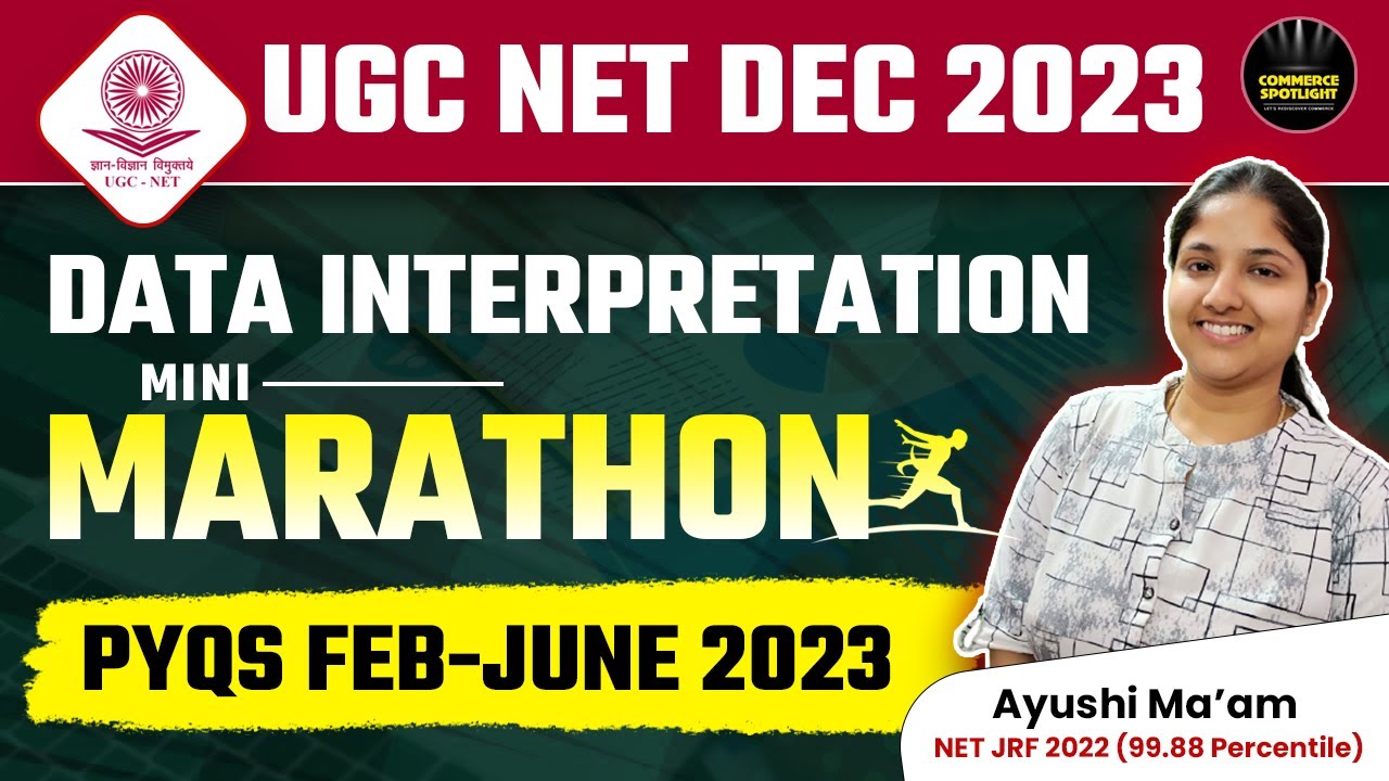 Data Interpretation Ugc Net Paper 1 Marathon Class Ugcnet Di Pyqs Ugc Net Dec 2023 Youtube