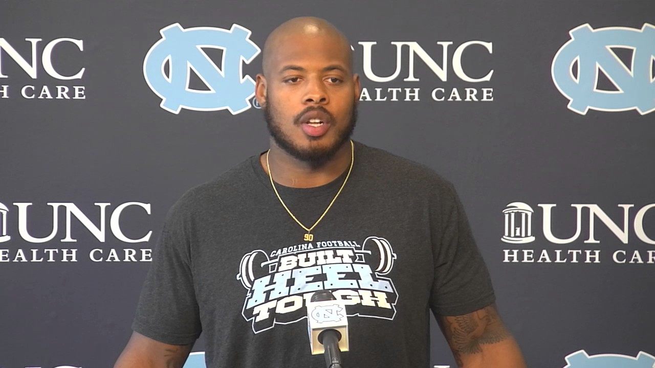 UNC Football: Nazair Jones Pre-Sun Bowl PC - YouTube