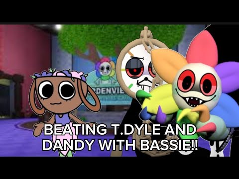 BEATING DYLE AND DANDY FLOOR HAS BASSIE ☆ (Dandy's world) - YouTube
