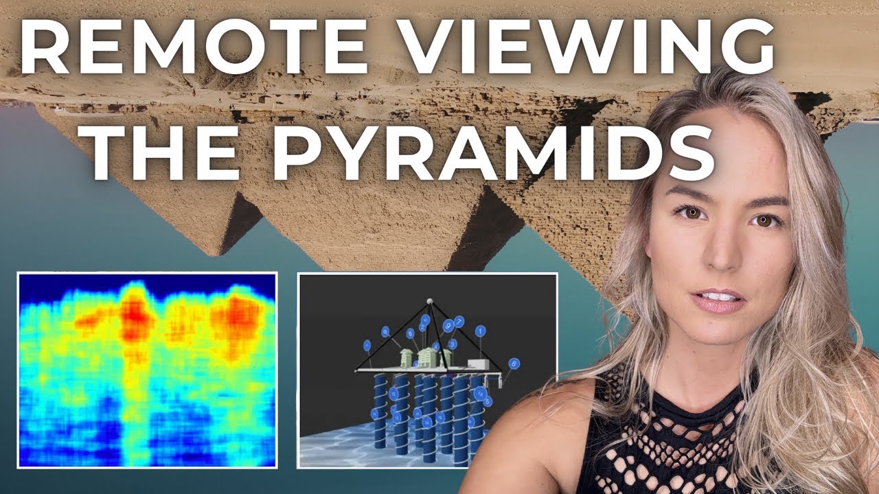 Shocking Discoveries Under the Pyramids : Everything I Remote Viewed in 2025 - YouTube