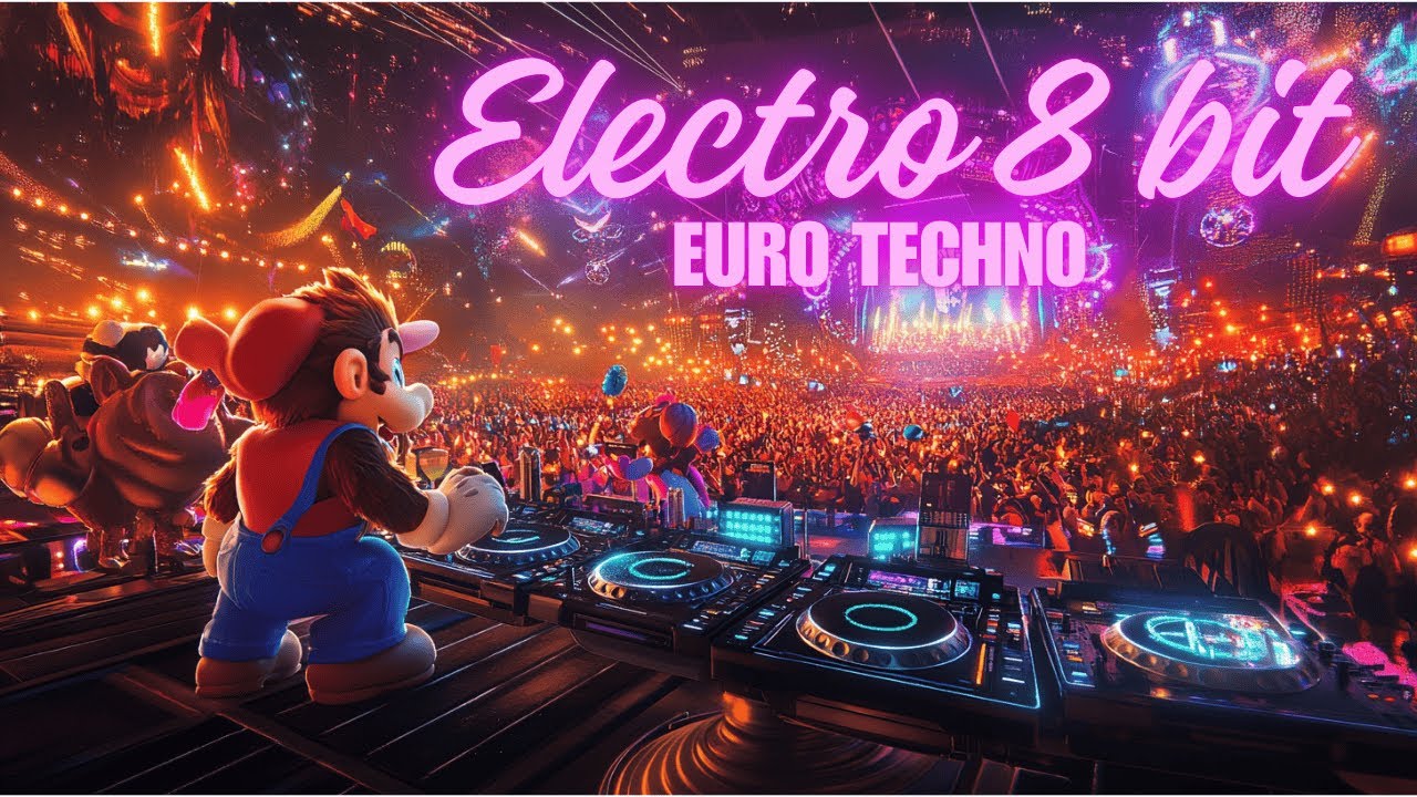 Retro Vibes | Electrónica 8-Bit Techno | Música Electrónica para Estudio y Juego - YouTube