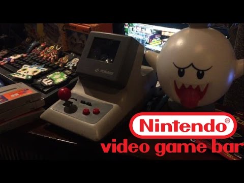 Nintendo themed video game bar | Osaka Japan - YouTube