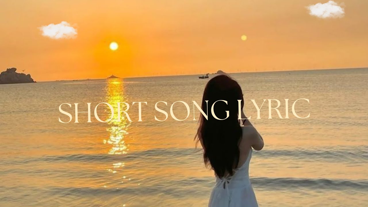 short song lyric - YouTube