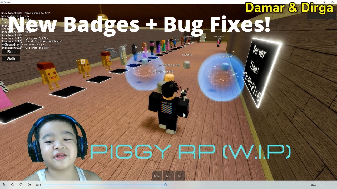 New Badges + Bug Fixes Piggy RIP (W.I.P) Game - YouTube