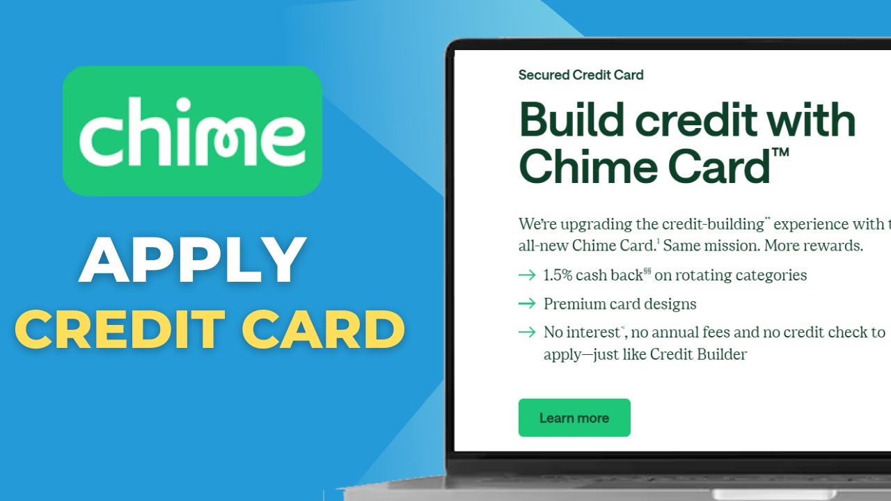 How to Apply for a Credit Card with Chime Online 2025 - YouTube