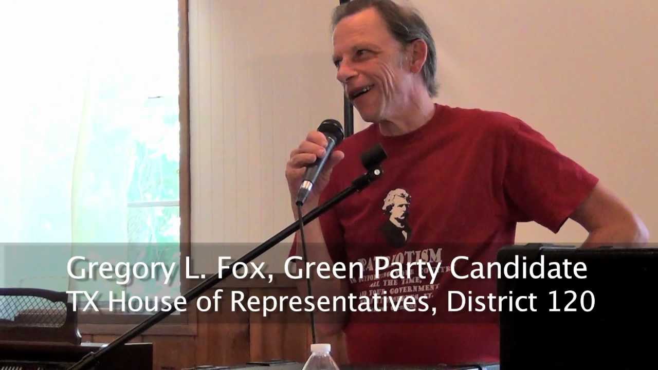 Candidate Gregory L. Fox - YouTube