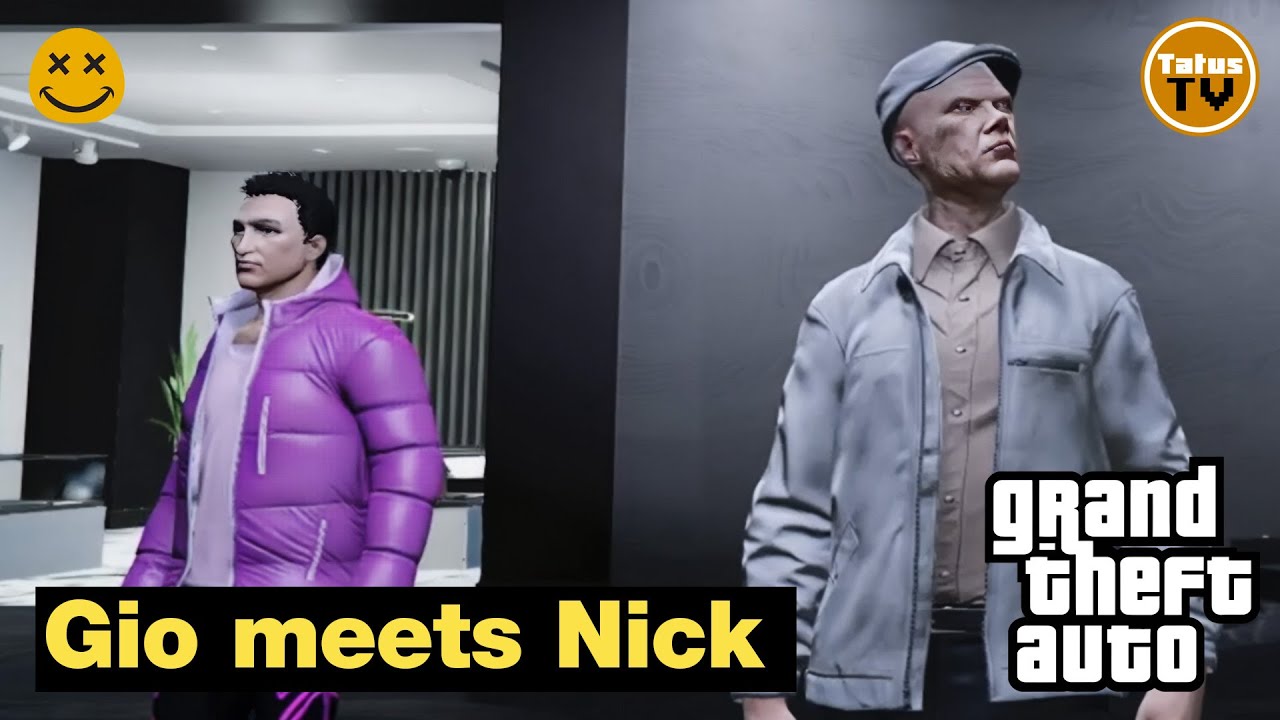 Gio meets Nick / GTA V / The Vault RP - YouTube