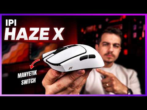 Manyetik Switch Mouselar Artık Geldi ! | Gördüğüm En İlginç Mouse Olabilir | IPI Haze X İncelemesi