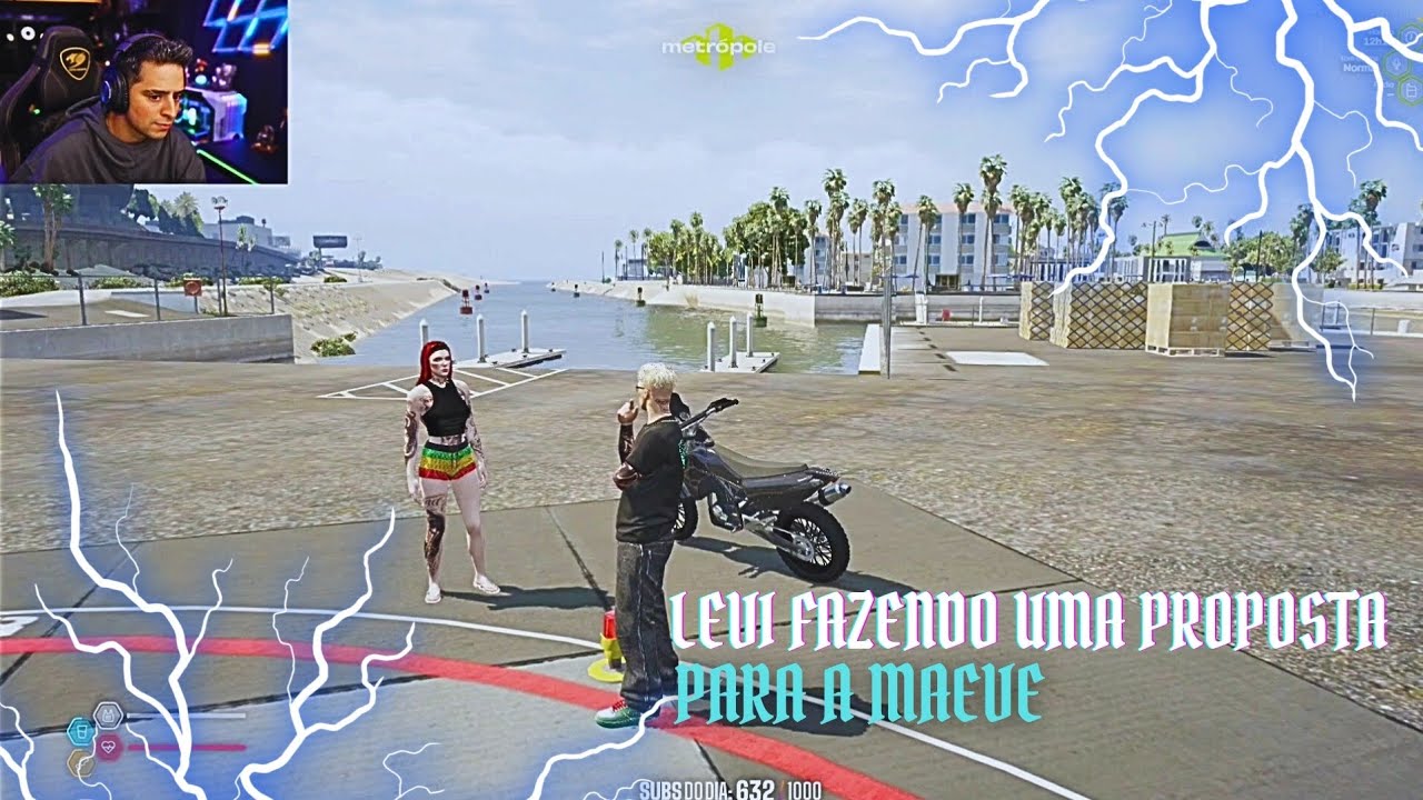 LEVI FAZENDO UMA PROPOSTA PARA A MAEVE | SERÁ Q ELA ACEITOU ? #15 - YouTube