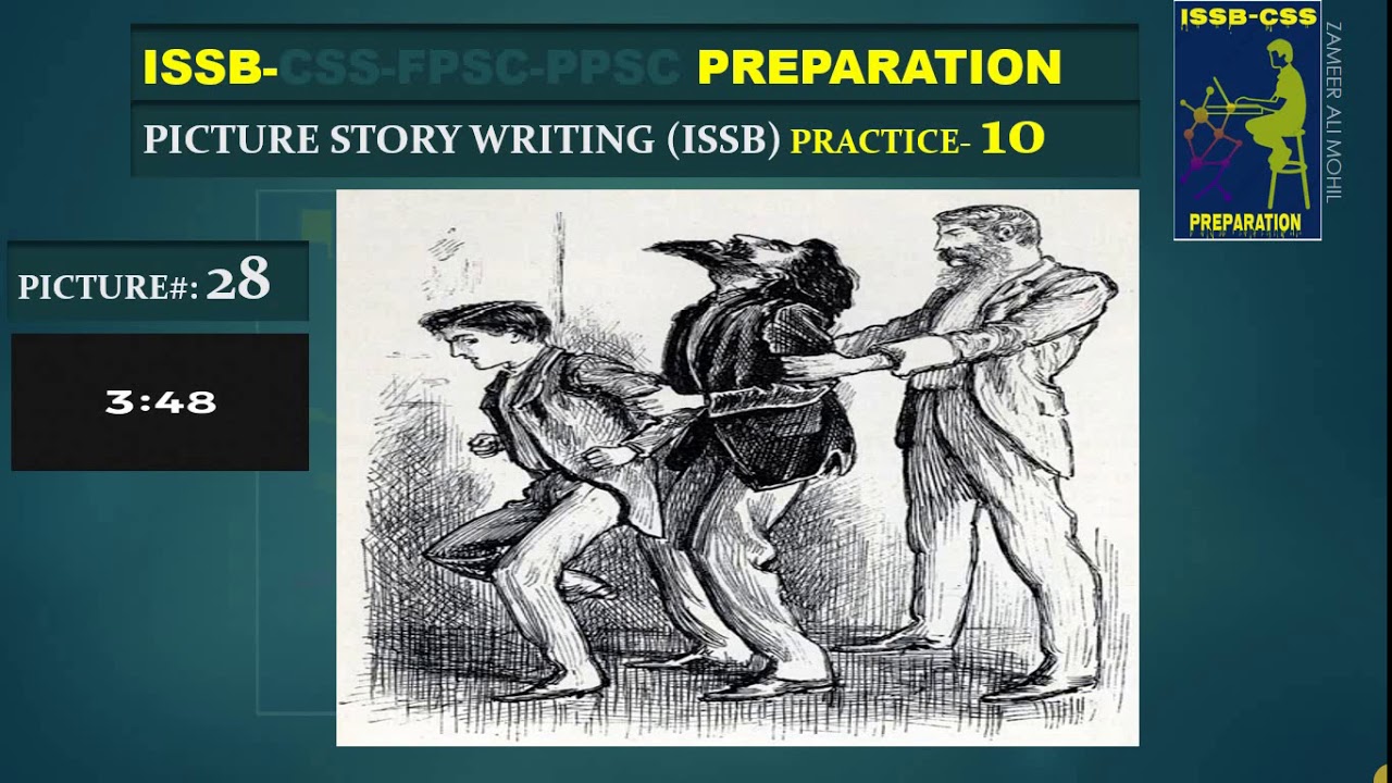 picture story writing in ISSB | PART - 10 | for practice - YouTube
