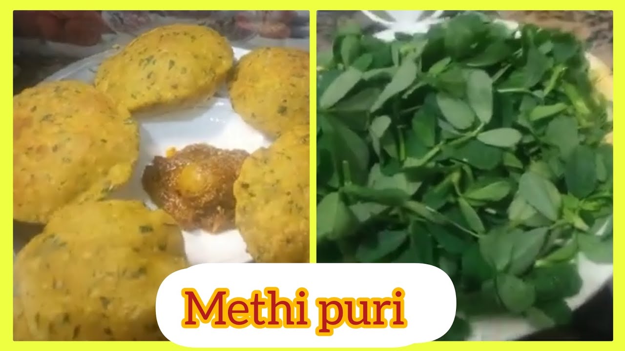Methi patta puri recipe🌿 ll Ek naya tarika se banaya bihari styl mein # ...