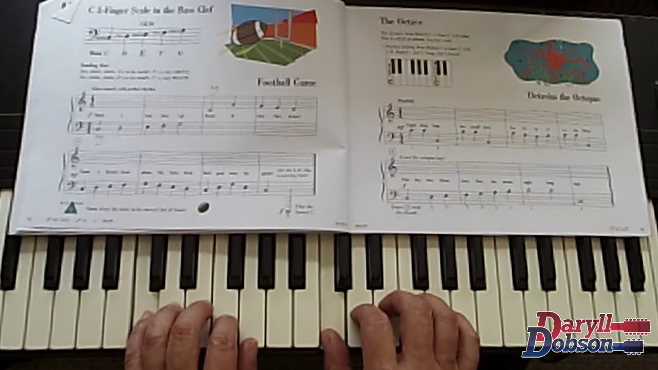 Faber Piano Adventures - Football Game - YouTube