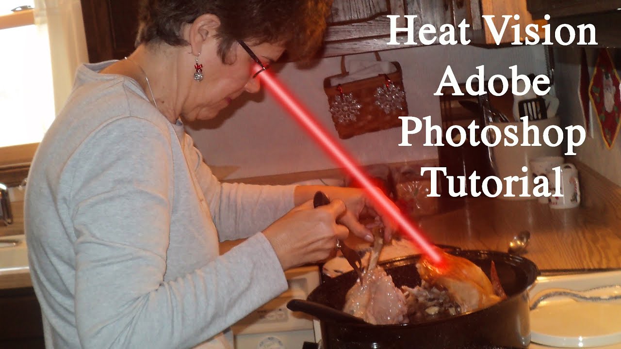 How to give someone heat vision or laser eyes with Adobe Photoshop ...